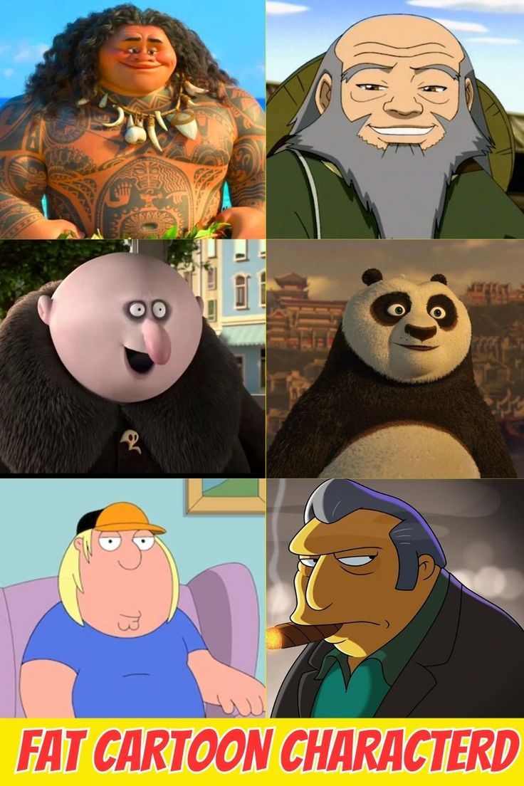 Top 40+ Fat Cartoon Characters: The Funniest & Cutest