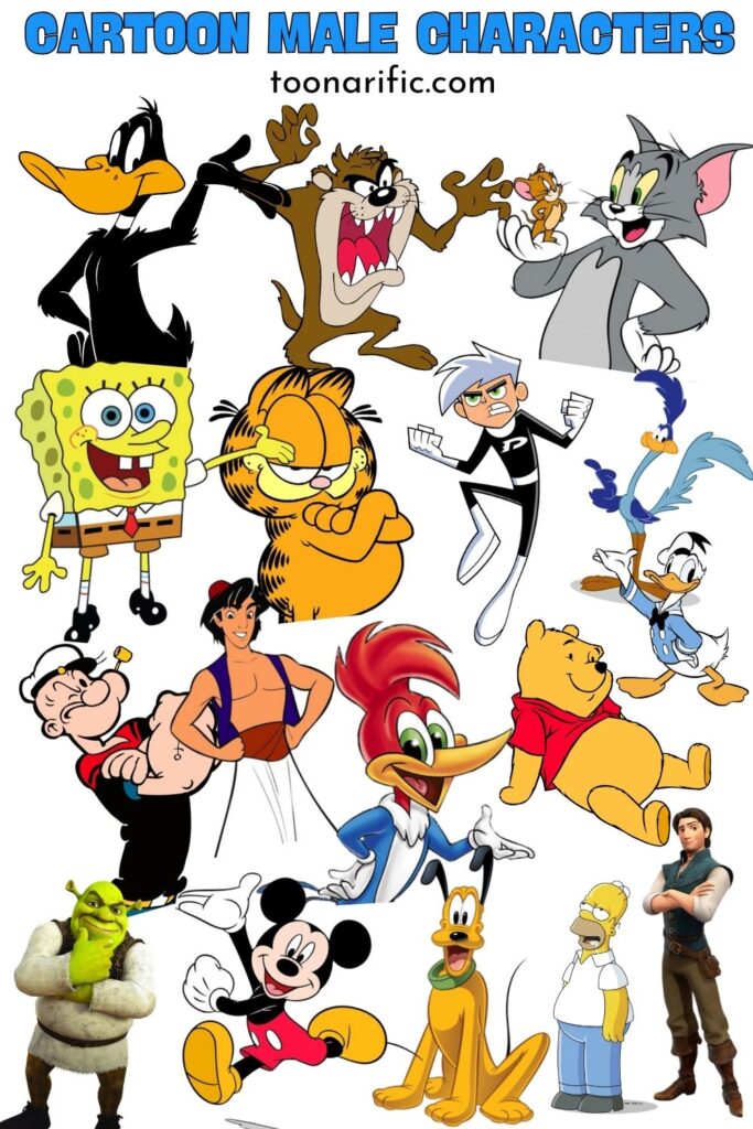 Top 30 Male Cartoon Characters That Remain Timeless