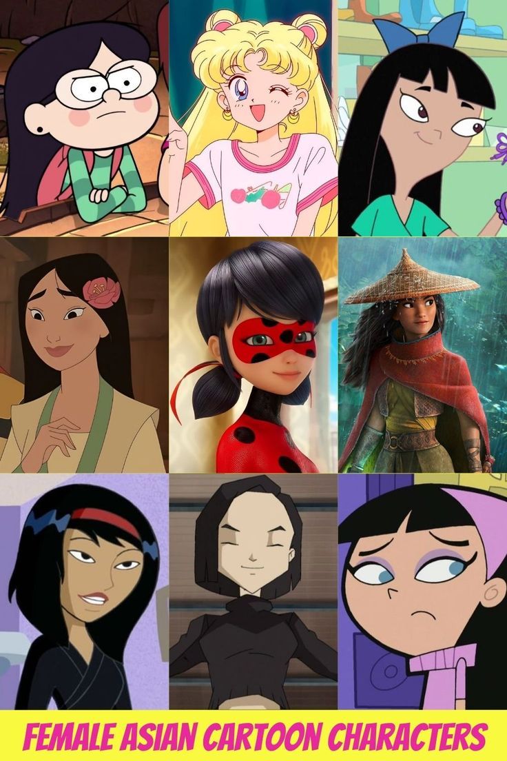 25 Asian Cartoon Characters: Popularity Beyond Ethnicity