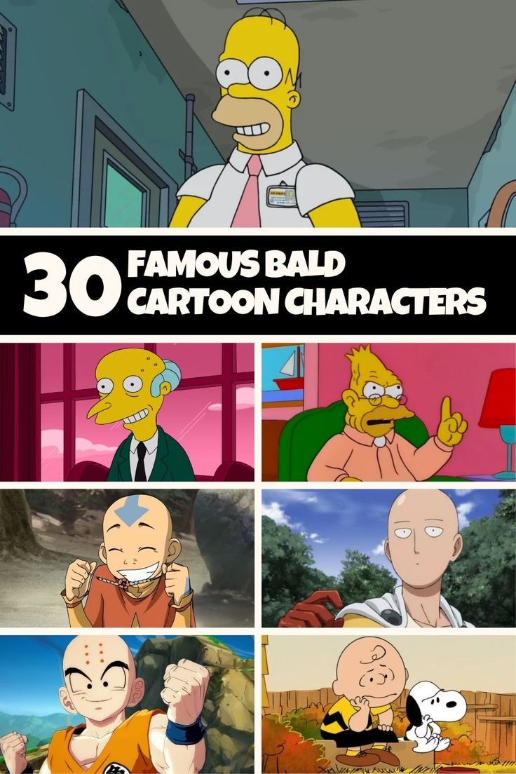 30 Bald Cartoon Characters That Leave Us In Awe