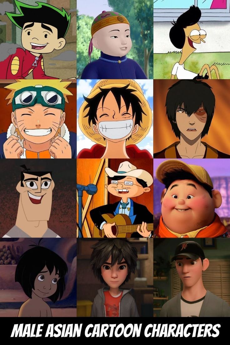 25 Asian Cartoon Characters: Popularity Beyond Ethnicity