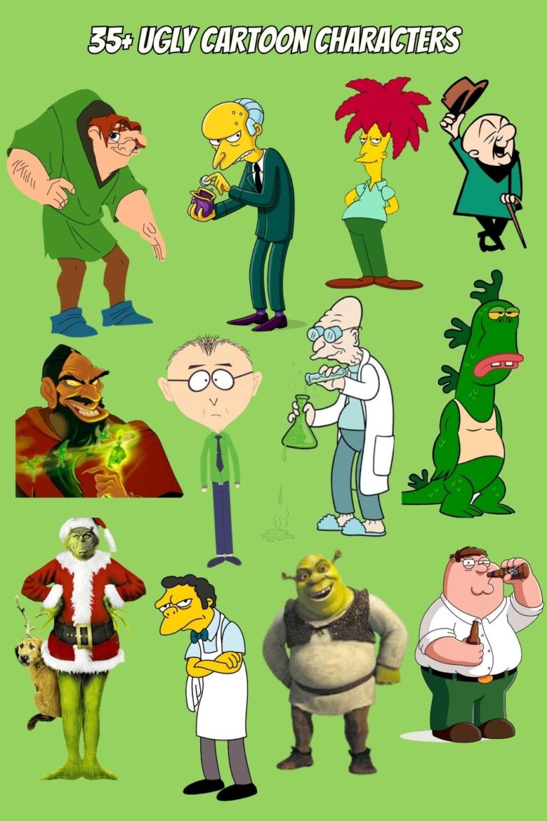 35+ Ugly Cartoon Characters That Are Impressively Charming